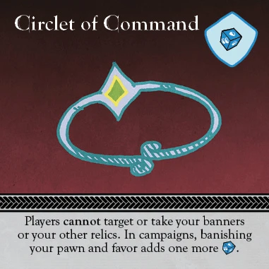 Leder Card Library - Circlet of Command